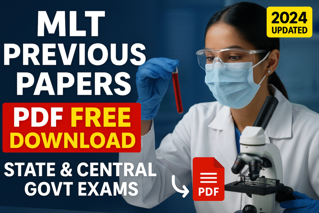 Medical lab technician previous question papers pdf free